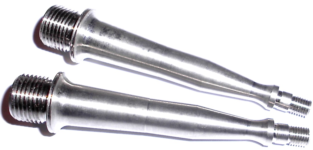 Titanium Spindles, Speedplay Titanium, Zero Bowties, Ti Pedal Parts